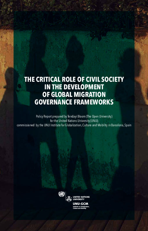 (PDF) The Critical Role of Civil Society in the Development of Global ...