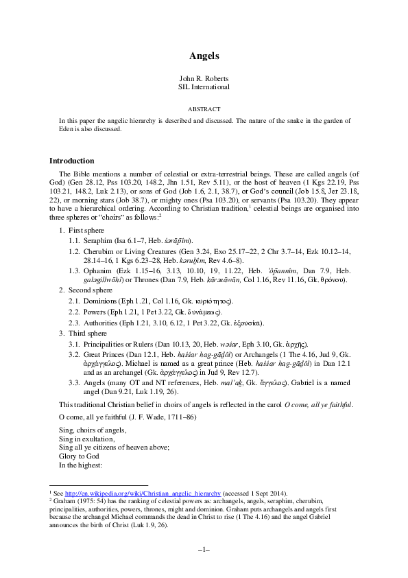 (PDF) Angels