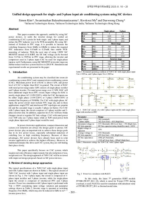(PDF) Unified design approach for single- and 3-phase input air conditioning systems using SiC ...