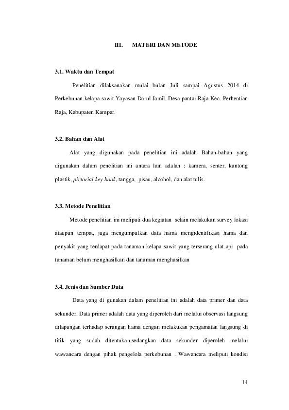 (PDF) INTENSITAS SERANGAN HAMA ULAT API (Setora nitens)PADA TANAMAN ...