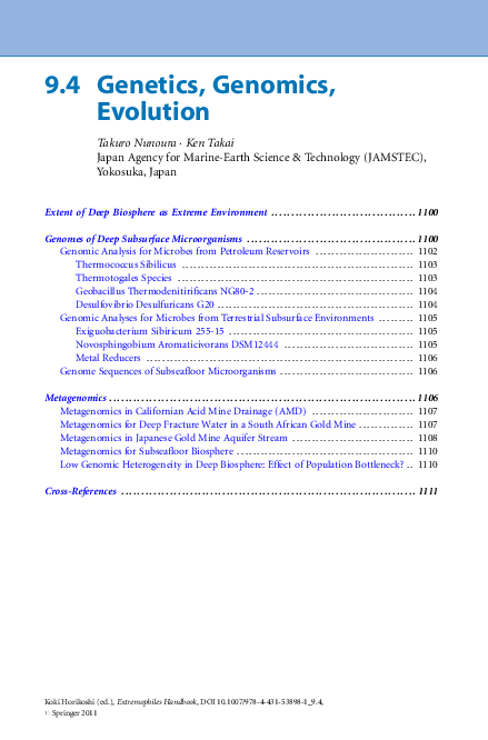 (PDF) Genetics, Genomics, Evolution