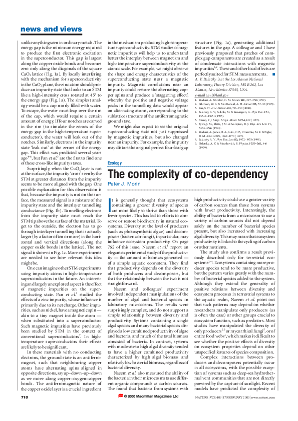 (PDF) The complexity of co-dependency