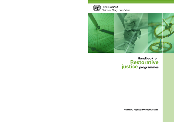 (PDF) Handbook on restorative justice programmes