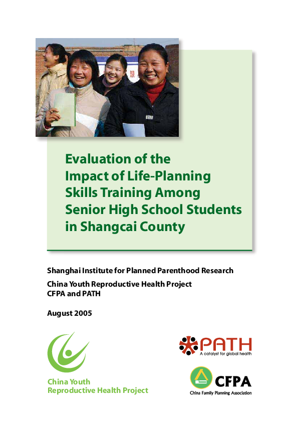 (PDF) Evaluation of Impact of Life-planning Skills Training among ...