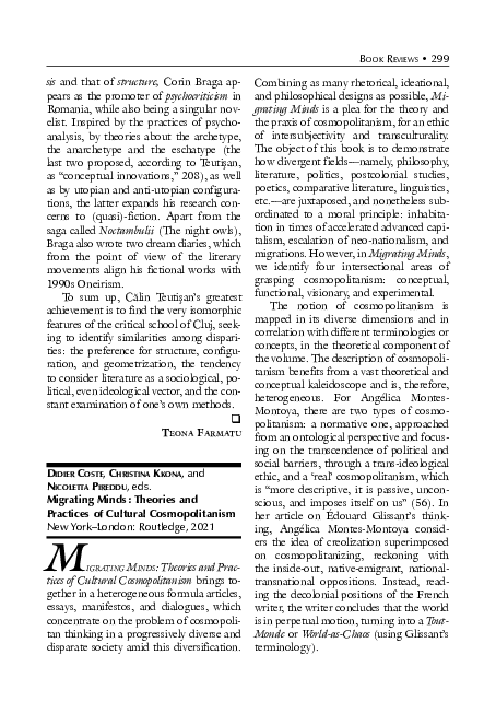 (PDF) Review of Migrating Minds: Theories and Practices of Cultural ...