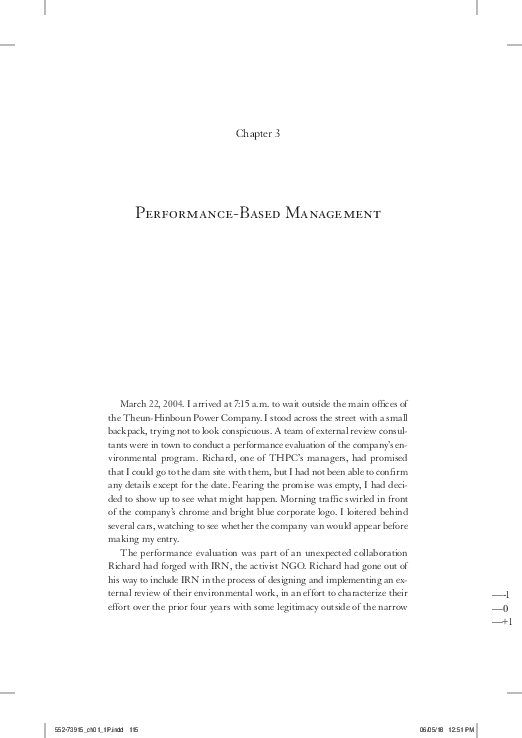 (PDF) Performance-Based Management