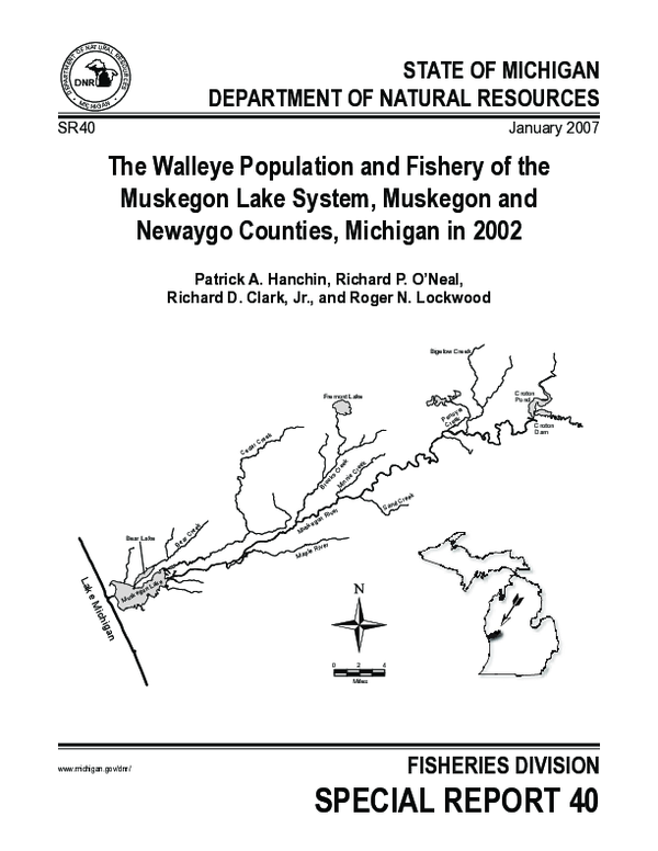 (PDF) The Walleye Population and Fishery of the Muskegon Lake System ...