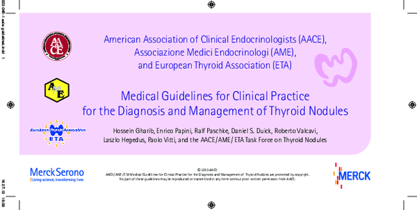 (PDF) A Computer-Interpretable Version of the AACE, AME, ETA Medical Guidelines for Clinical ...