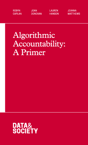 (PDF) Algorithmic accountability: a primer