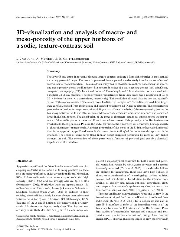 (PDF) 3D‐visualization and analysis of macro‐and meso‐porosity of the ...