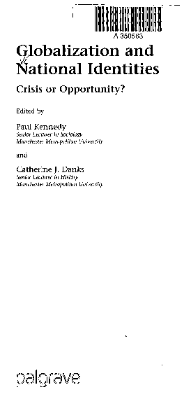 (PDF) Globalization and National Identities