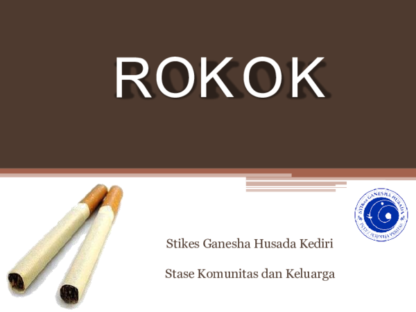 (PPT) Penyuluhan Rokok baru
