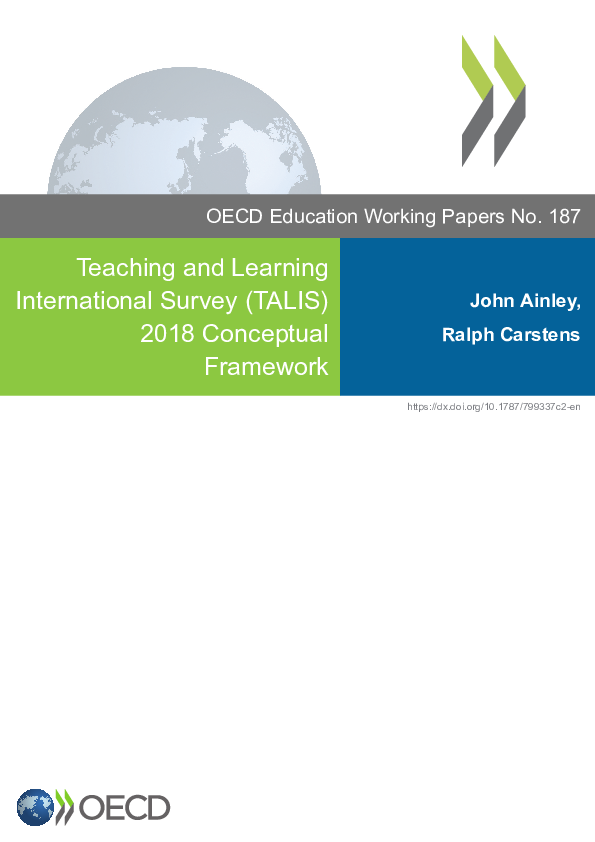(PDF) Teaching and Learning International Survey (TALIS) 2018 ...