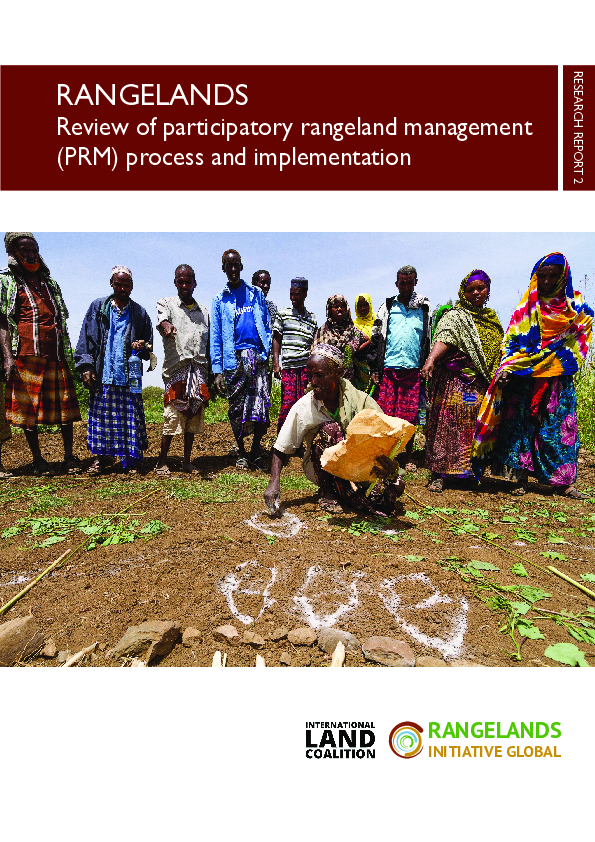 (PDF) Review of participatory rangeland management (PRM) process and ...