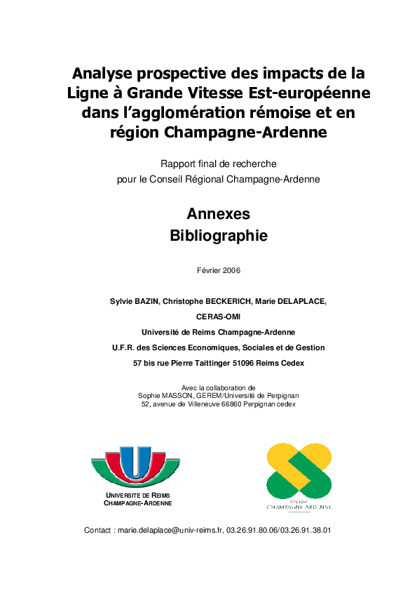 (PDF) Annexes Bibliographie