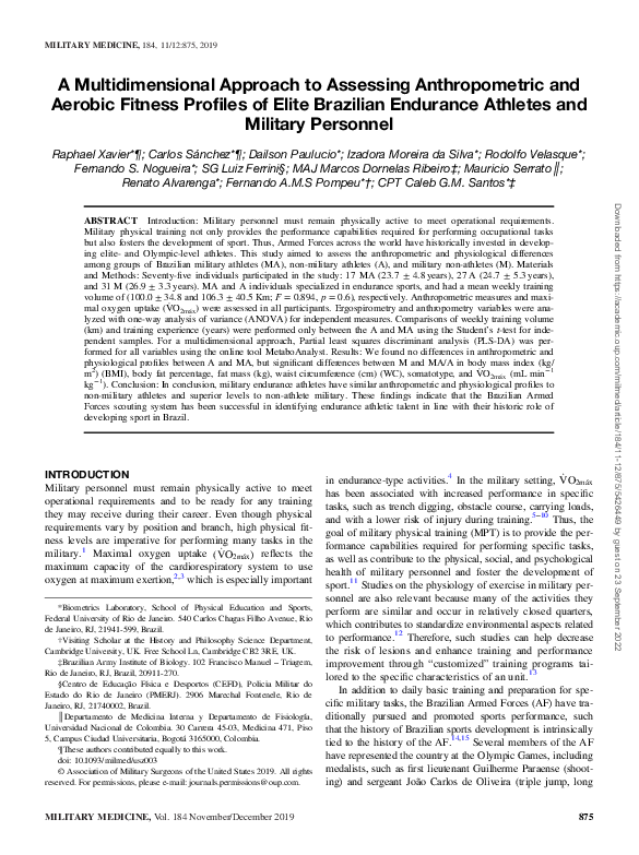 (PDF) A Multidimensional Approach to Assessing Anthropometric and ...