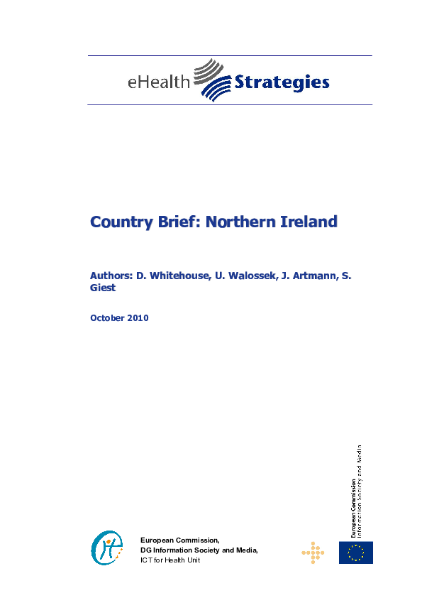 (PDF) Country Brief: Northern Ireland