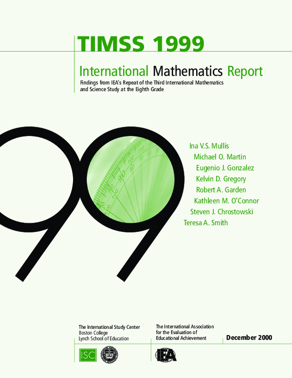 (PDF) The International Association for the Evaluation of Educational ...