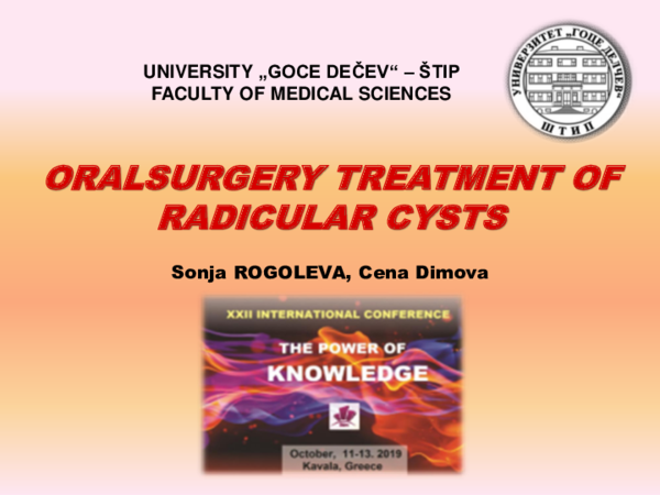 (PDF) Oral Surgery Treatment of Radicular Cysts