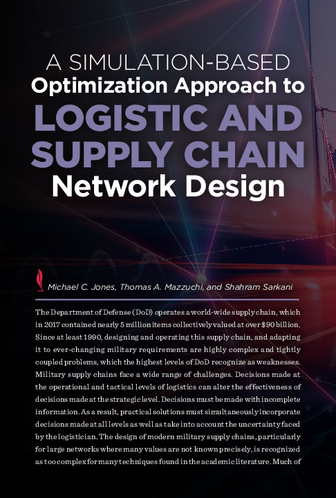 Pdf A Simulation Based Optimization Approach To Logistic And Supply Chain Network Design