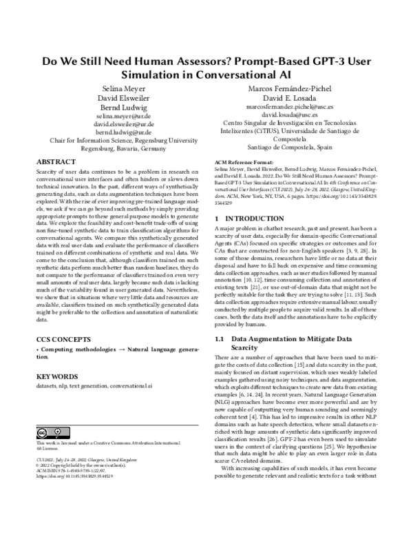 (PDF) Do We Still Need Human Assessors? Prompt-Based GPT-3 User ...