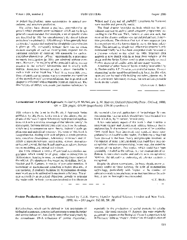 (PDF) Fermentation: a practical approach