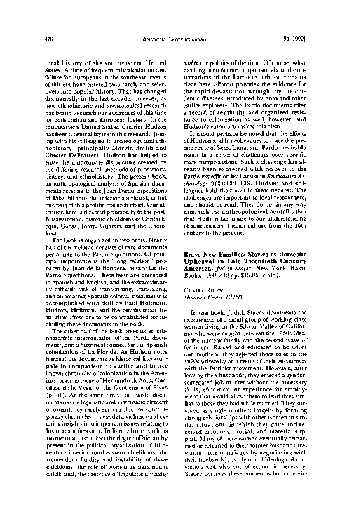 (PDF) Brave New Families: Stories of Domestic Upheaval in Late ...