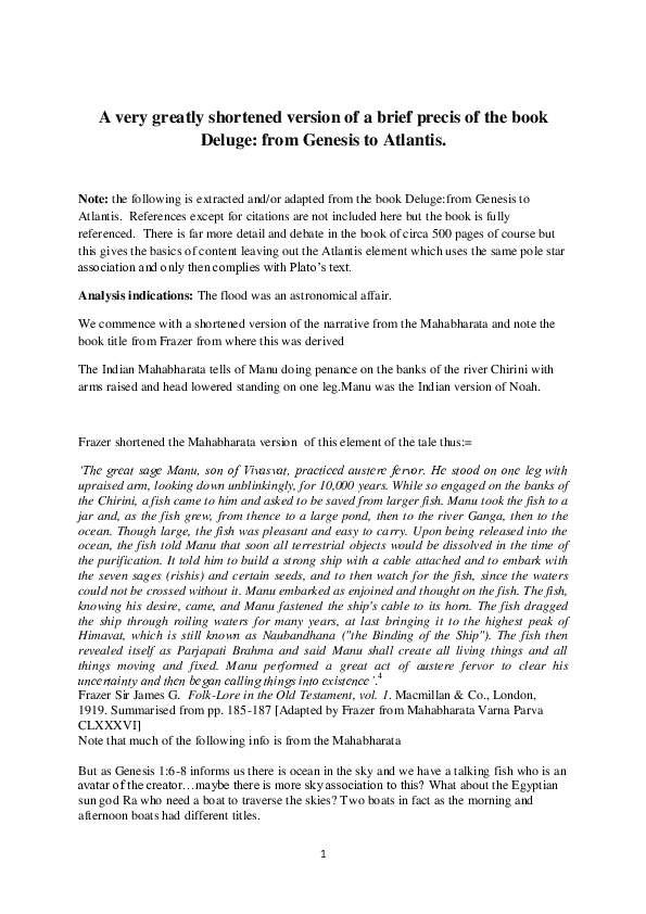 (PDF) A very greatly shortened version of a brief precis of the book ...