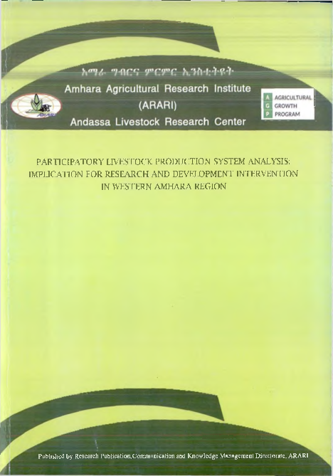 (PDF) Participatory Livestock Production System Analysis: Implication for Research and ...