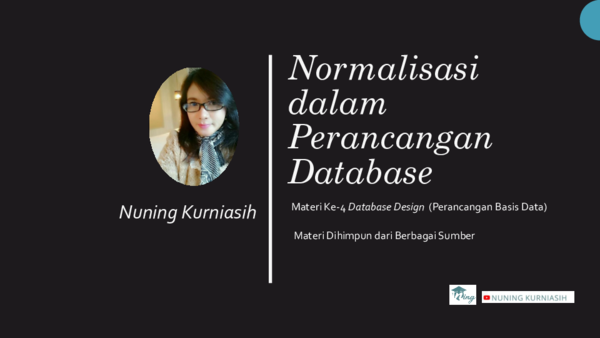 (PDF) Normalisasi Database
