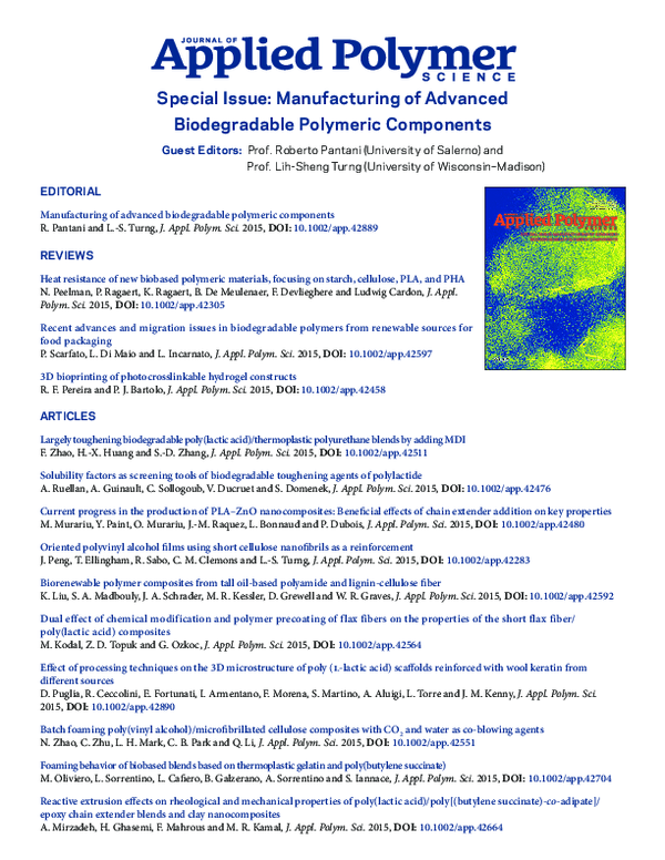 (PDF) Rotational molding of biodegradable composites obtained with PLA ...