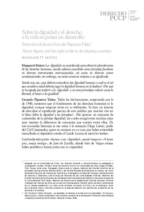 (PDF) About dignity and the right to life in developing countries
