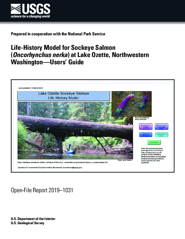 (PDF) Life-history model for sockeye salmon (Oncorhynchus nerka) at ...