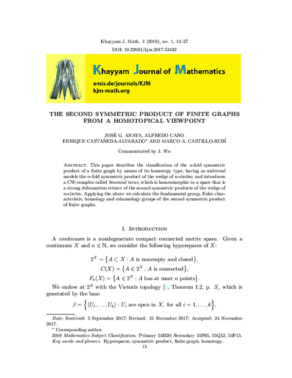 (PDF) Algebraic Topology from a Homotopical Viewpoint