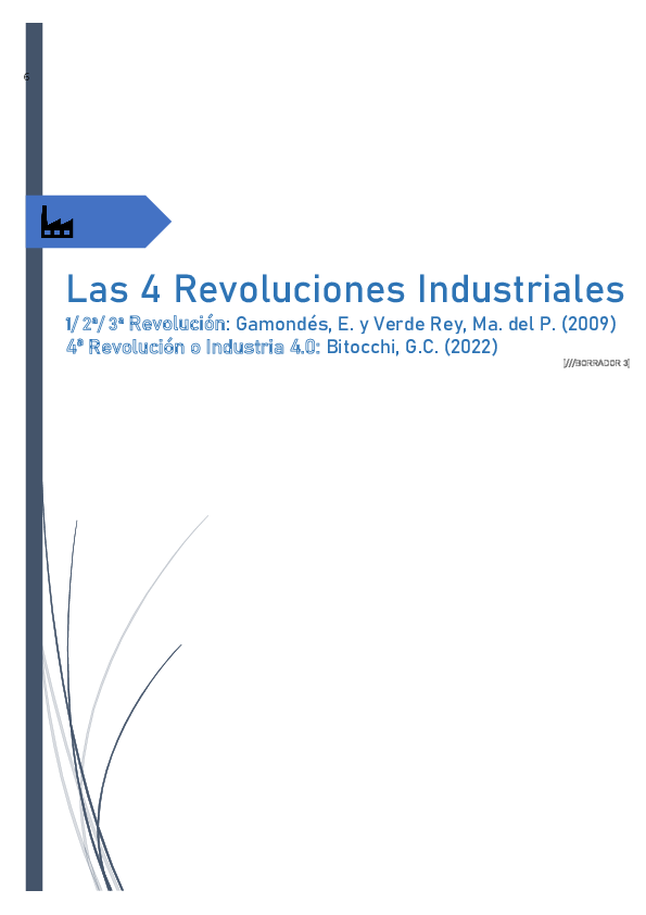 (PDF) Las 4 Revoluciones Industriales - GAMONDES.VERDE REY (2009 ...