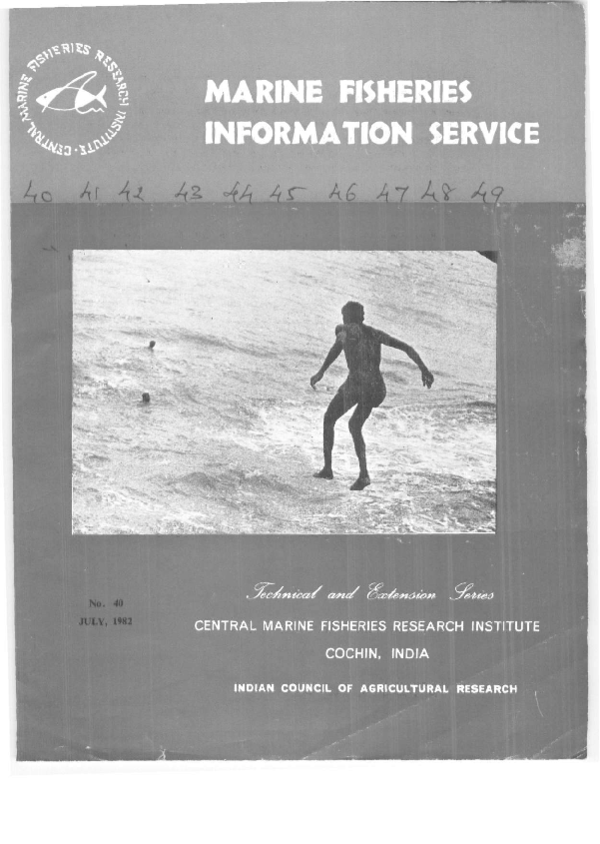 (PDF) Marine Fisheries Information Service