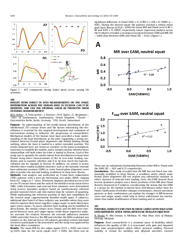 (PDF) Postural stability and pain in obese ladies with mild knee ...