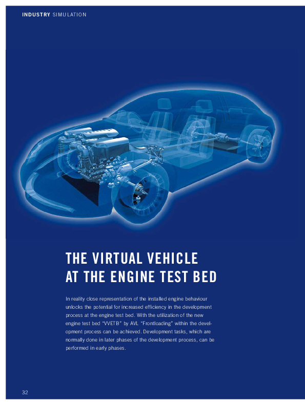 (PDF) The virtual vehicle at the engine test bed