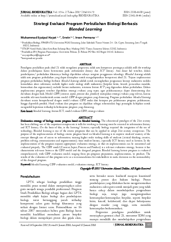 (PDF) Blended Learning (PDF) Blended Learning