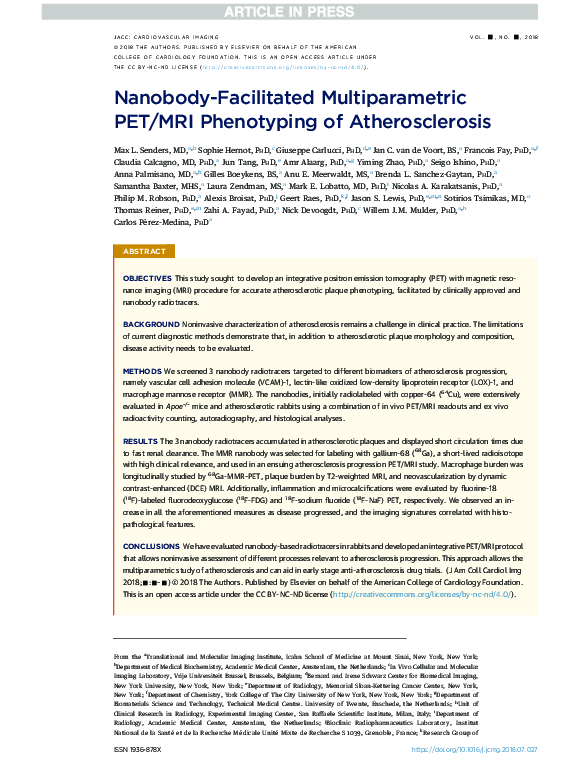 (PDF) Nanobody-Facilitated Multiparametric PET/MRI Phenotyping of ...