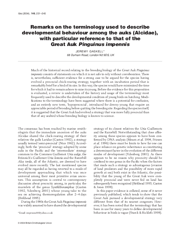 (PDF) Remarks on the terminology used to describe developmental ...