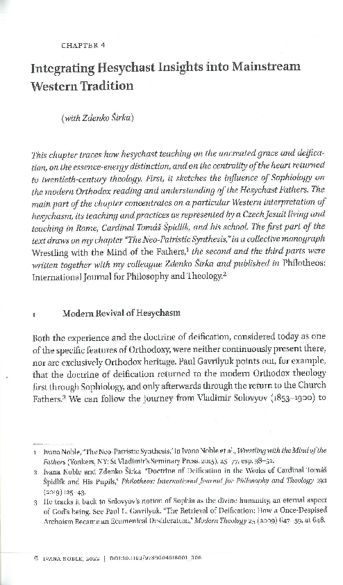 (PDF) Integrating Hesychast Insights into Mainstream Western Tradition ...