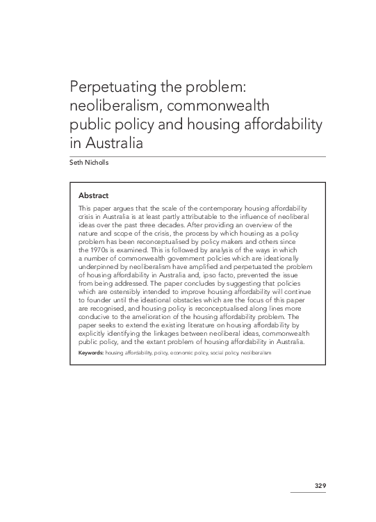 (PDF) Perpetuating the problem: neoliberalism, commonwealth public ...