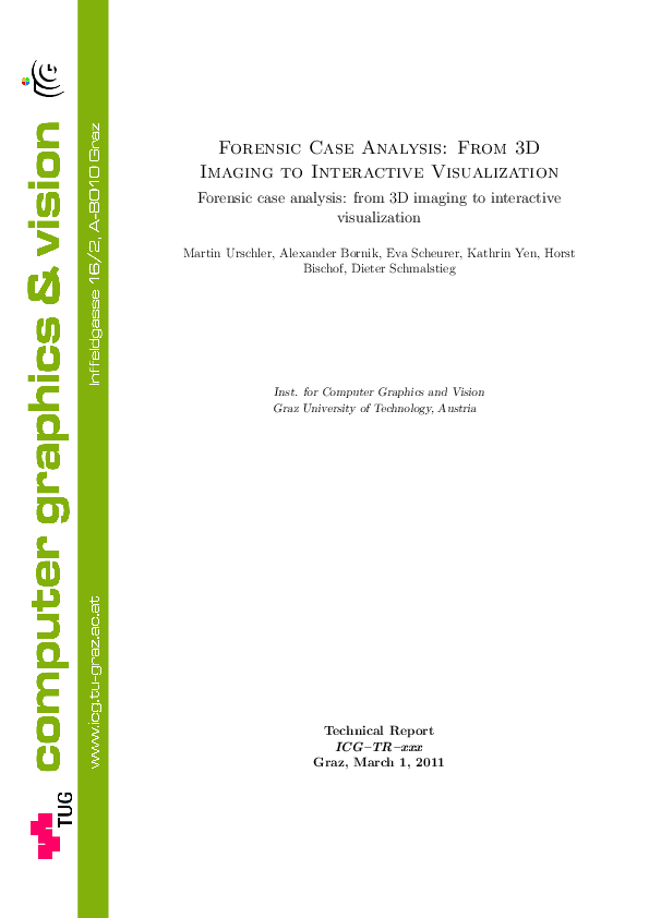 (PDF) Forensic-Case Analysis: From 3D Imaging to Interactive Visualization