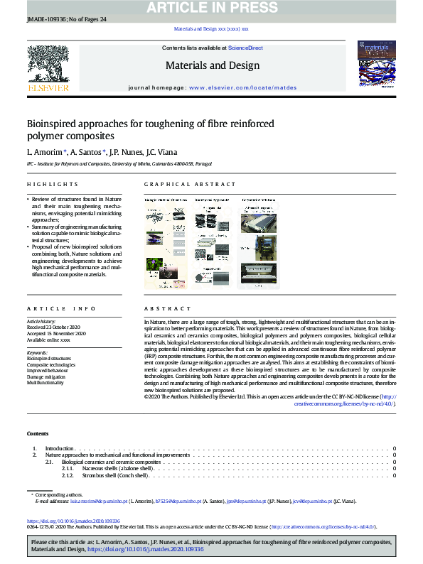 (PDF) Bioinspired approaches for toughening of fibre reinforced polymer ...