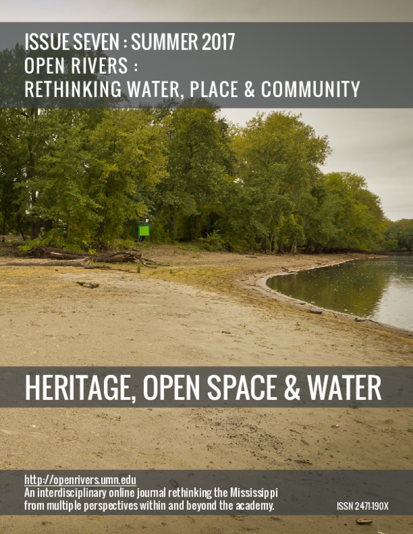 (PDF) HERITAGE, OPEN SPACE & WATER Editorial Board