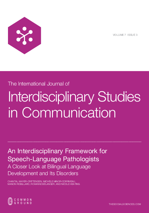 (PDF) An Interdisciplinary Framework for Speech-Language Pathologists