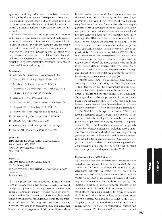 (PDF) Elective TIPS: Use the MEID Score