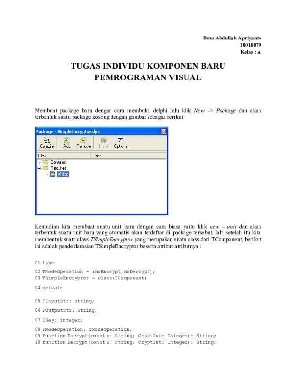 (DOC) Pemrograman visual