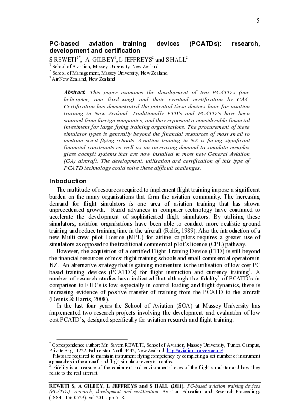 (PDF) PC-based aviation training devices (PCATDs): research ...